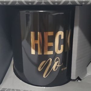 10 Strawberry Street | Kitchen | Nib Heck Yes Heck No Coffee Mugs ...